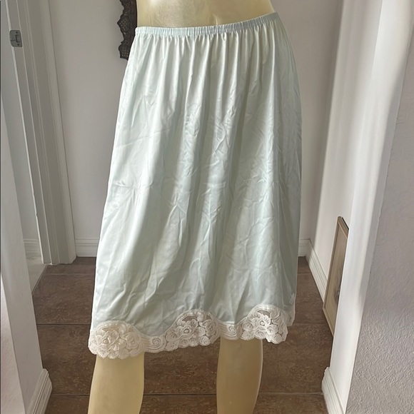 Vintage | Intimates & Sleepwear | Vintage Vanity Fair Baby Blue Half ...